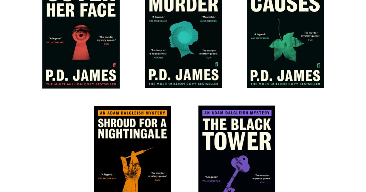 Faber to reissue P. D. James' Adam Dalgleish mystery series! :: Greene ...